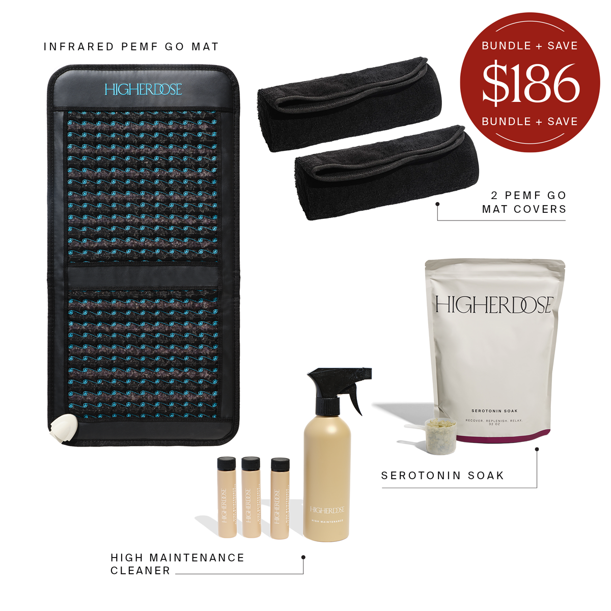 Infrared PEMF Go Mat Starter Kit | HigherDOSE